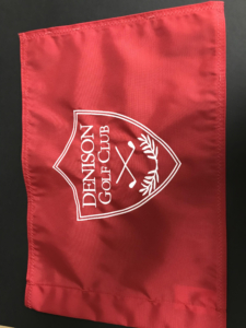Denison Logo Flag - Denison Golf Club